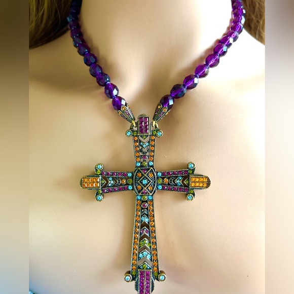 Heidi Daus | Jewelry | Heidi Daus Exquisite Epiphany Cross ...